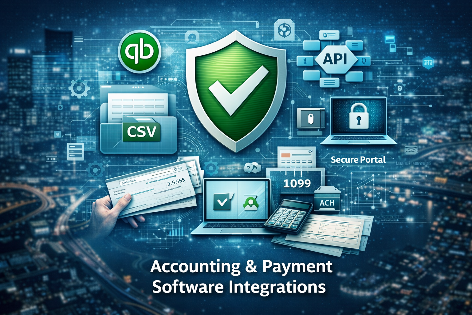 Accounting & Payment Software Integrations | CheckIssuing